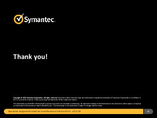 Simplifying Security for SMBs: Introducing Symantec Endpoint Protection ...