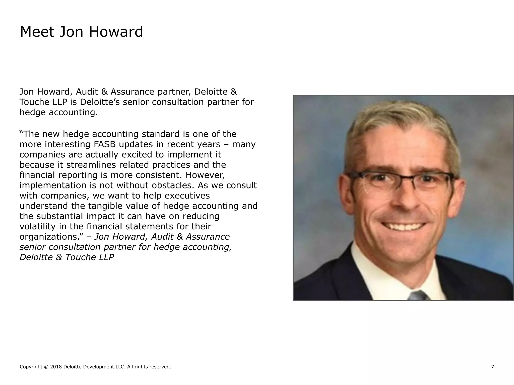 Hedge accounting: Simplifying the accounting for hedging activities | PDF