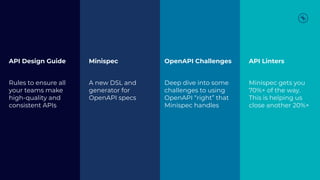 Simplifying the OpenAPI Development Experience | PPT