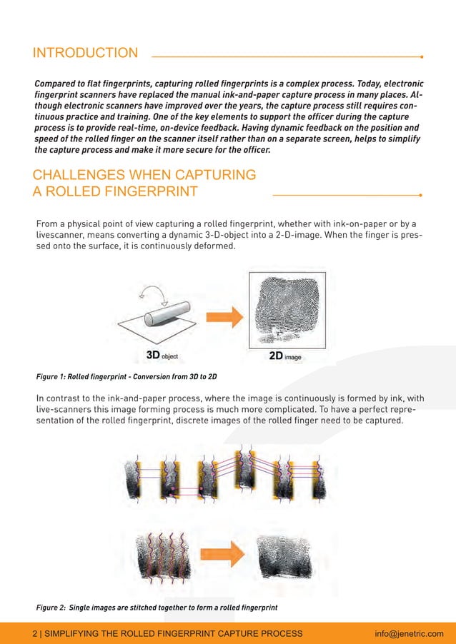 Simplifying the rolled fingerprint process | PDF