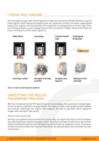 Simplifying the rolled fingerprint process | PDF