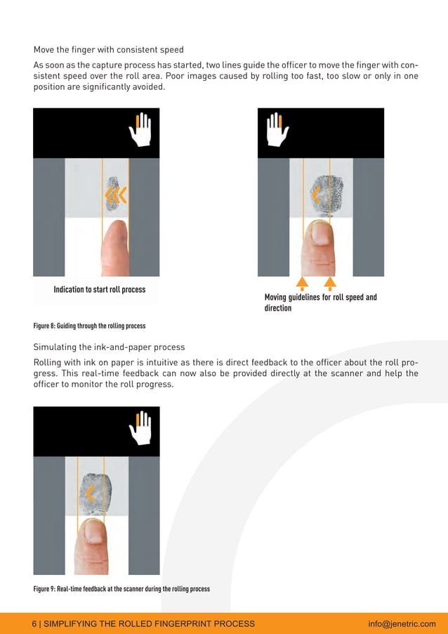 Simplifying the rolled fingerprint process | PDF