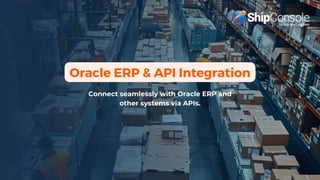 Simplify Multi-Carrier Shipping with ShipConsole | PDF | Logistics ...