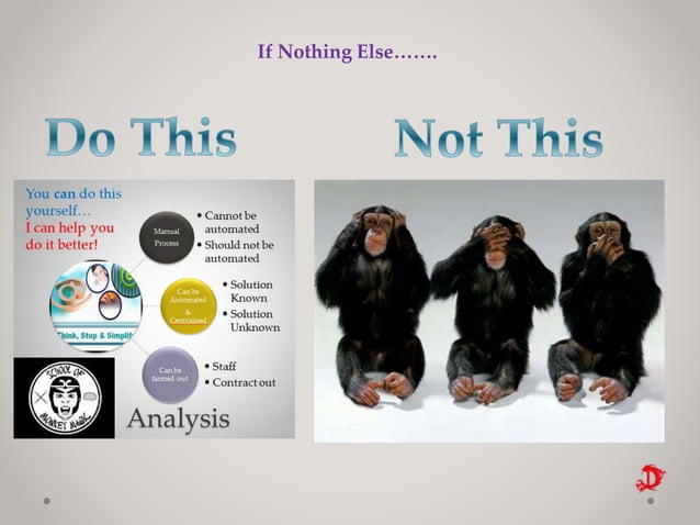 Simplify processes | PPT