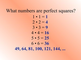 Simplify radicals | PPT