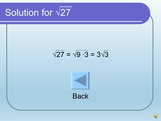 Simplify Square Roots.pptx