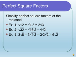 Simplify Square Roots.pptx