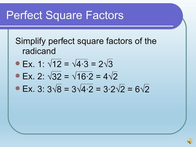 Simplify Square Roots.pptx