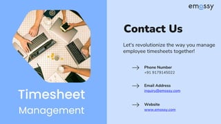 Simplify Time Tracking Process with a Timesheet Management System.pptx
