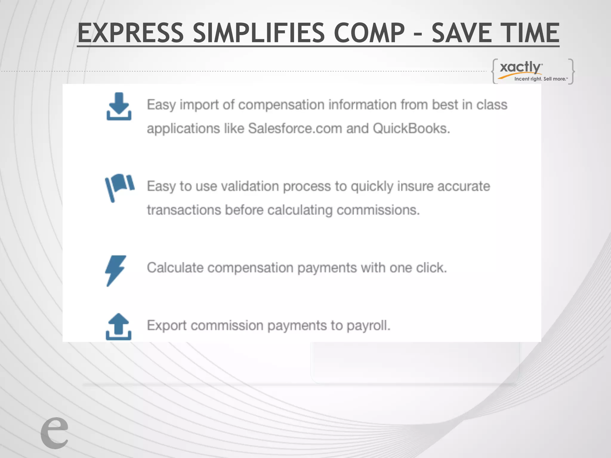 Simplify (Xactly Express) | PPT