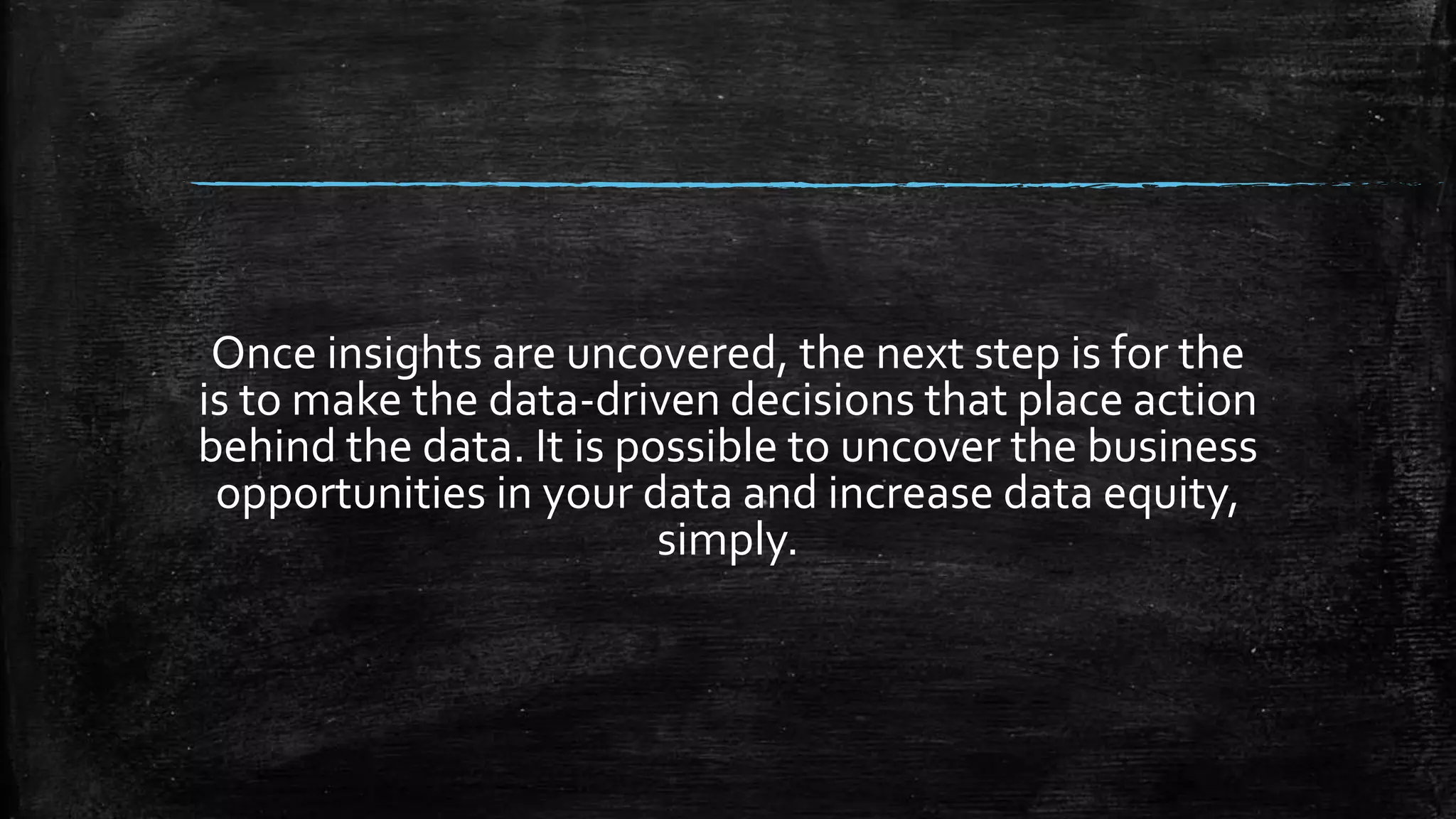 Simplify your analysis strategy | PPT
