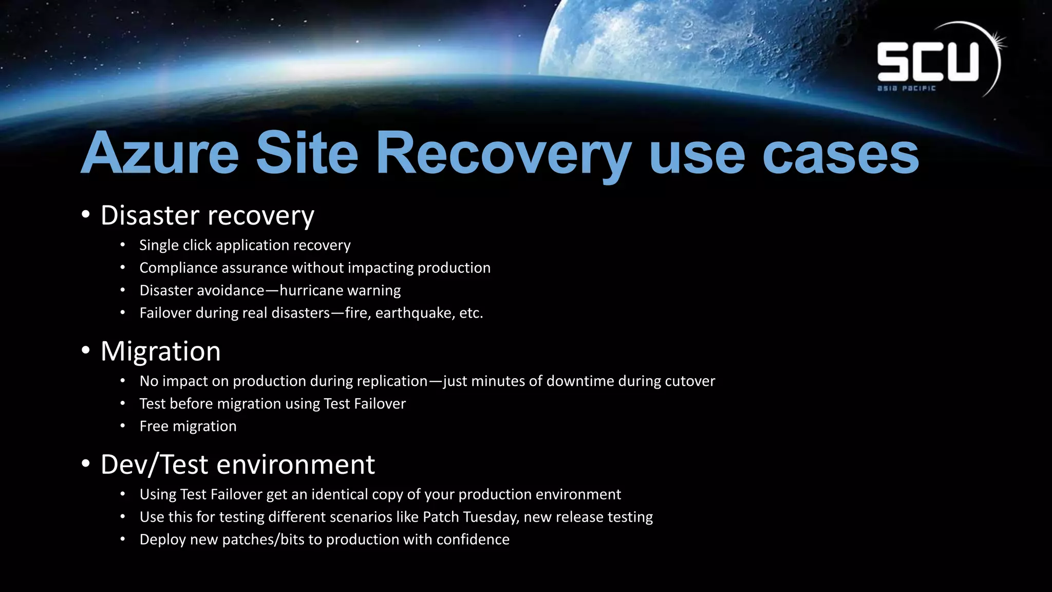 Simplify your BCDR strategy with Azure | PPTX