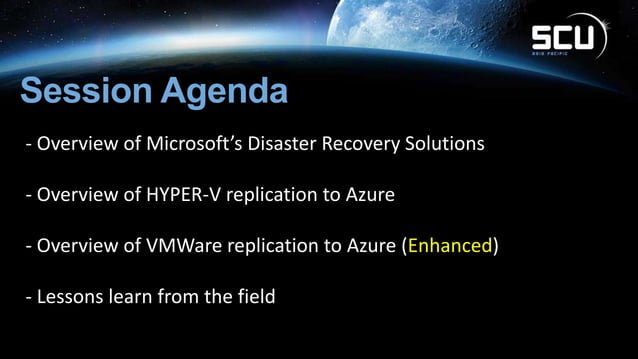 Simplify your BCDR strategy with Azure | PPTX