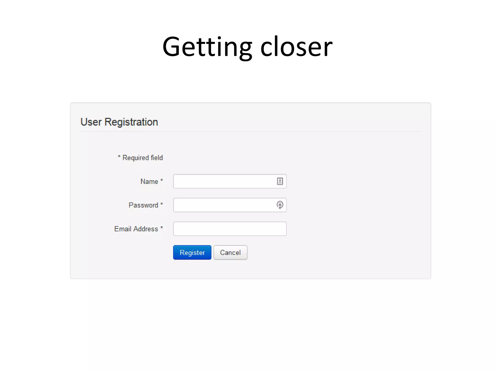 Simplify your Joomla user registration form | PPT