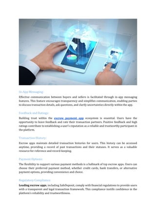 Simplify Your Payment Process_ The Top Escrow Apps in Canada.pdf