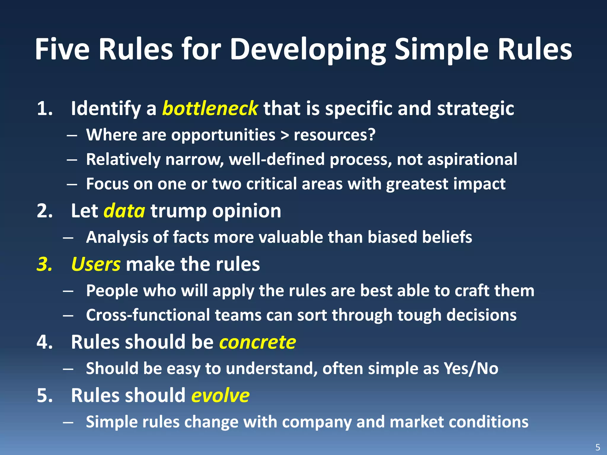 Simplify Your Strategy | PPTX