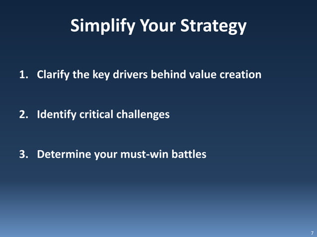 Simplify your strategy | PDF | Strategy Video Games | Video Game Genres