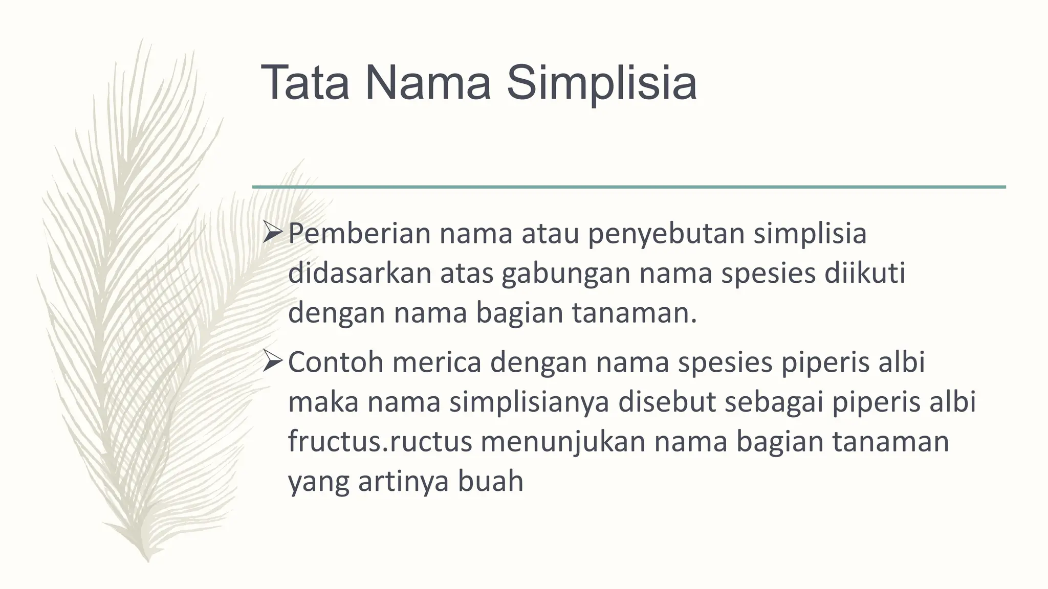 SIMPLISIA tumbuhan flos fructus semen.pptx