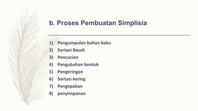 SIMPLISIA tumbuhan flos fructus semen.pptx
