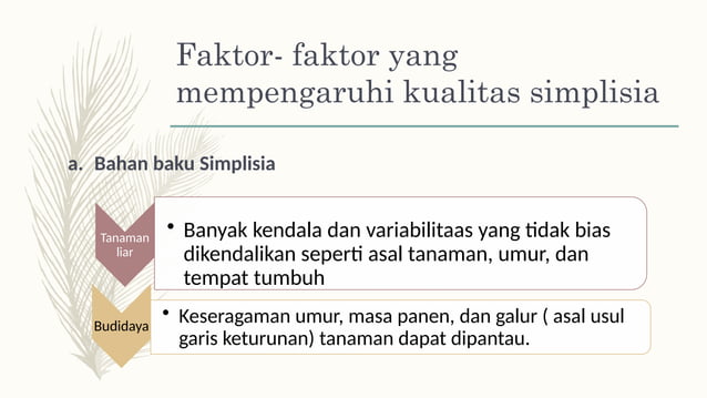 simplisia pada tumbuhan dan hewan coba.pptx