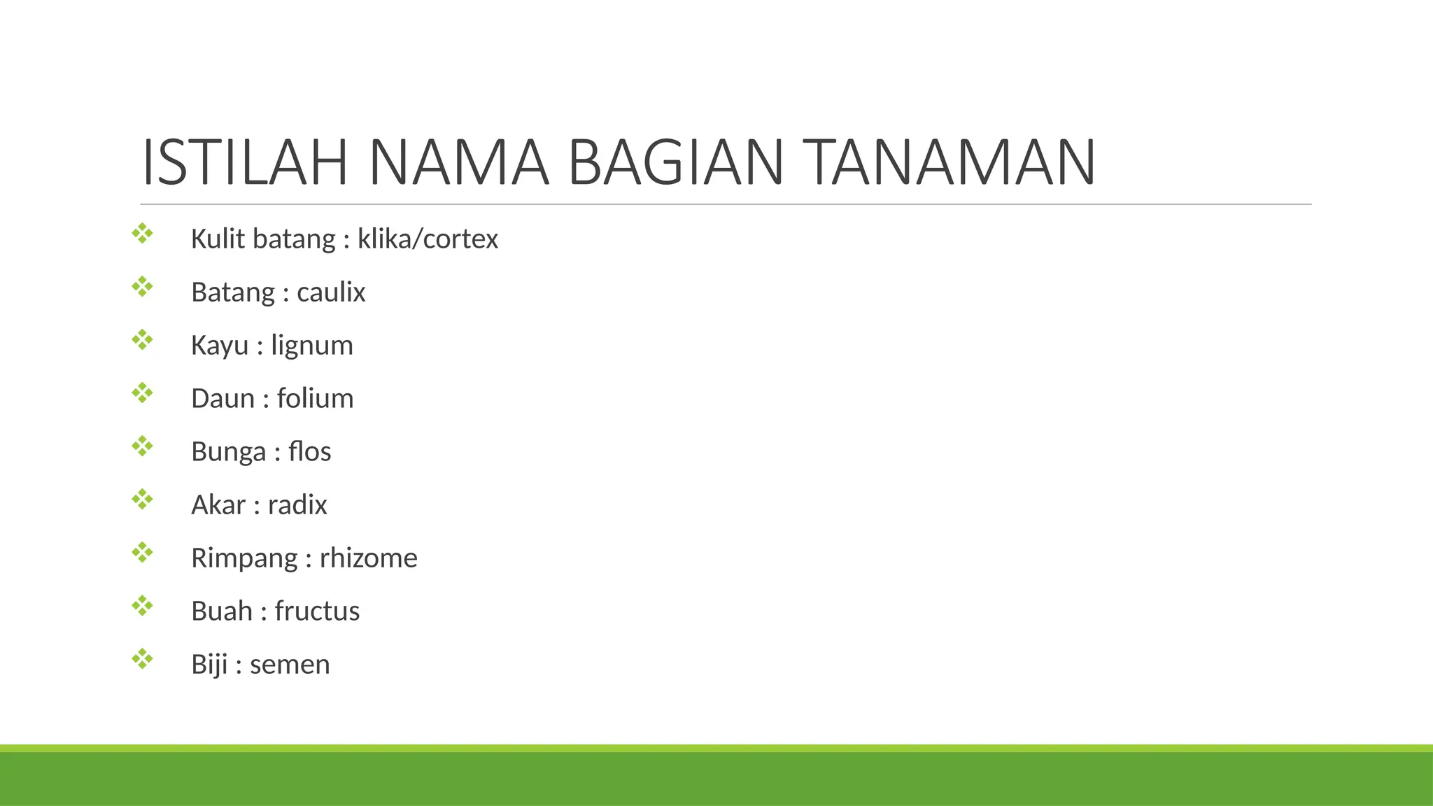 SIMPLISIA flos bunga lengkap melati, cengkeh dll | PPTX