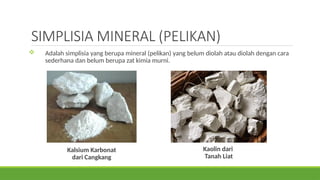 SIMPLISIA flos bunga lengkap melati, cengkeh dll | PPTX