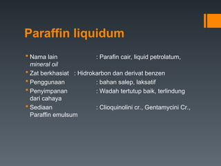 FARMAKOGNOSI FARMASI BAHAN ALAM SIMPLISIA MineraI.ppt