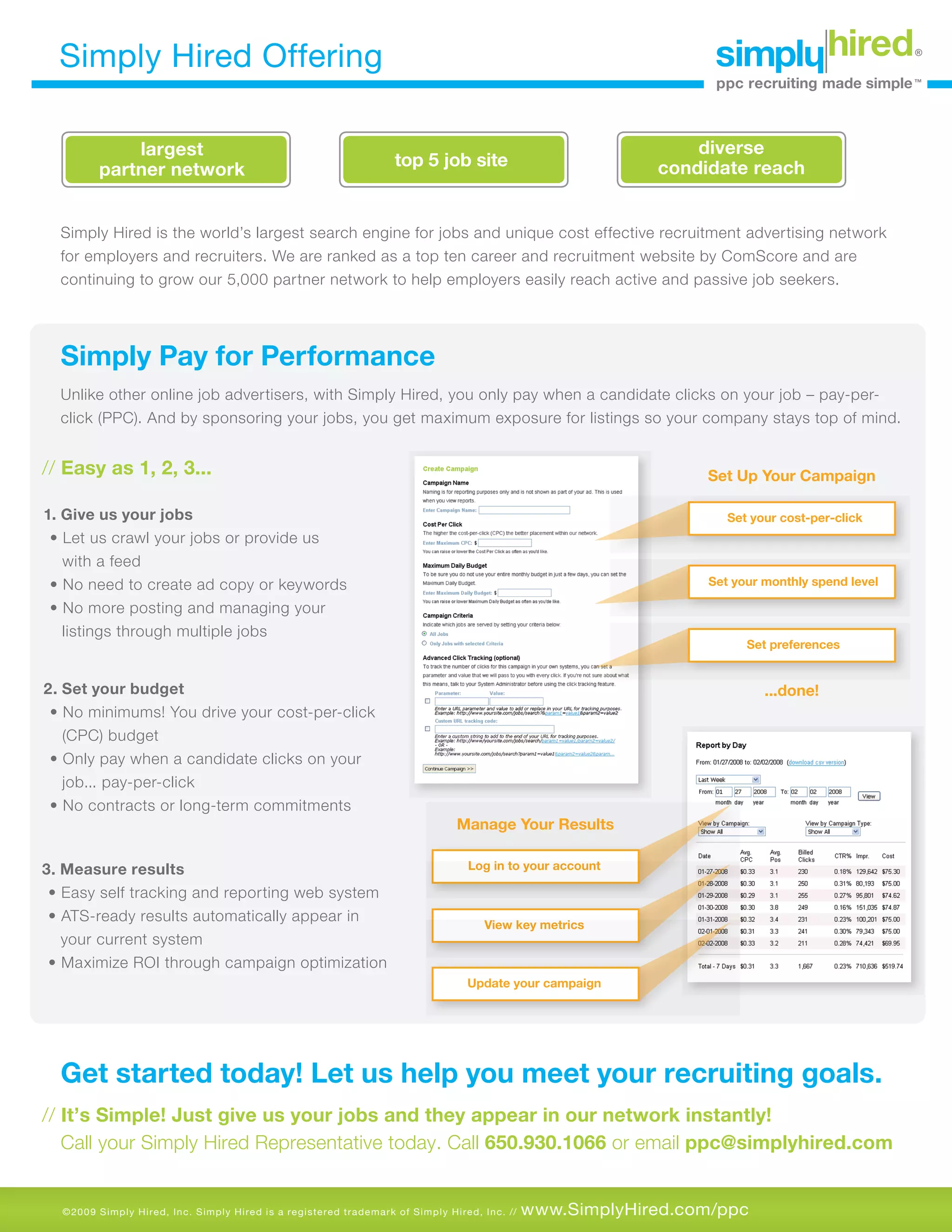 Simply Hired Pay Per Click | PDF