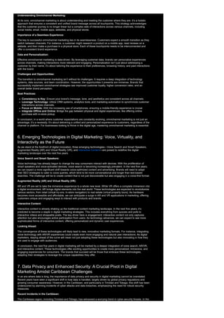 Top 10 Transformative Trends in Digital Marketing (2019-2024) | PDF