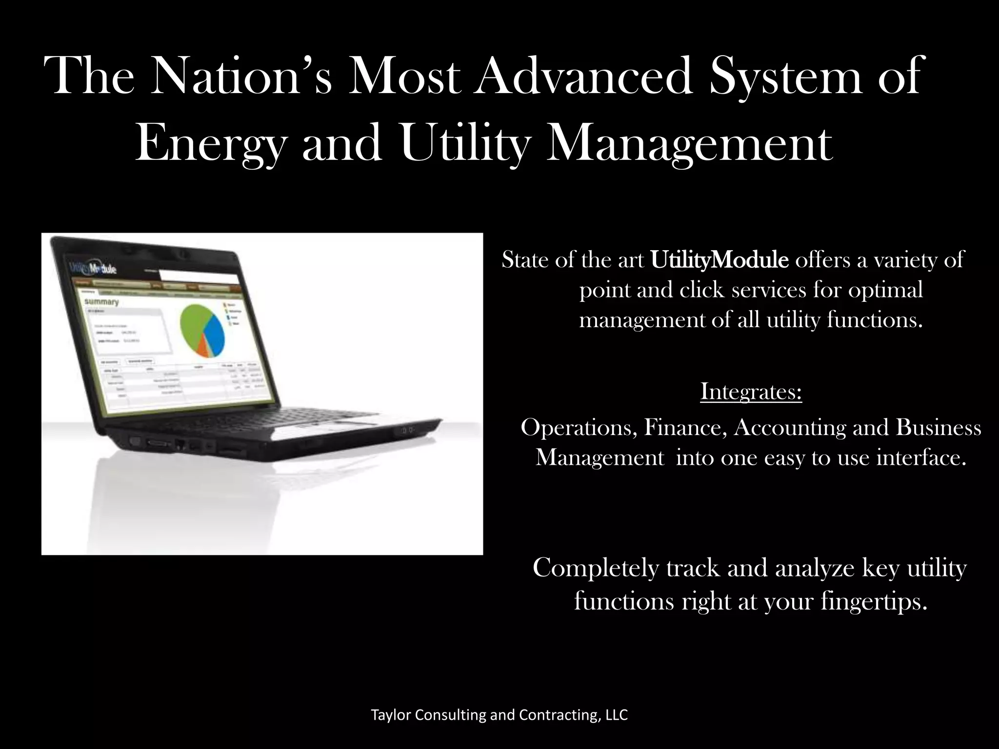 Simply Managing Utilities Ppt | PPT