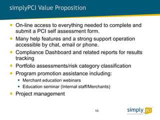 Simply Pci Portal May2009 | PPT