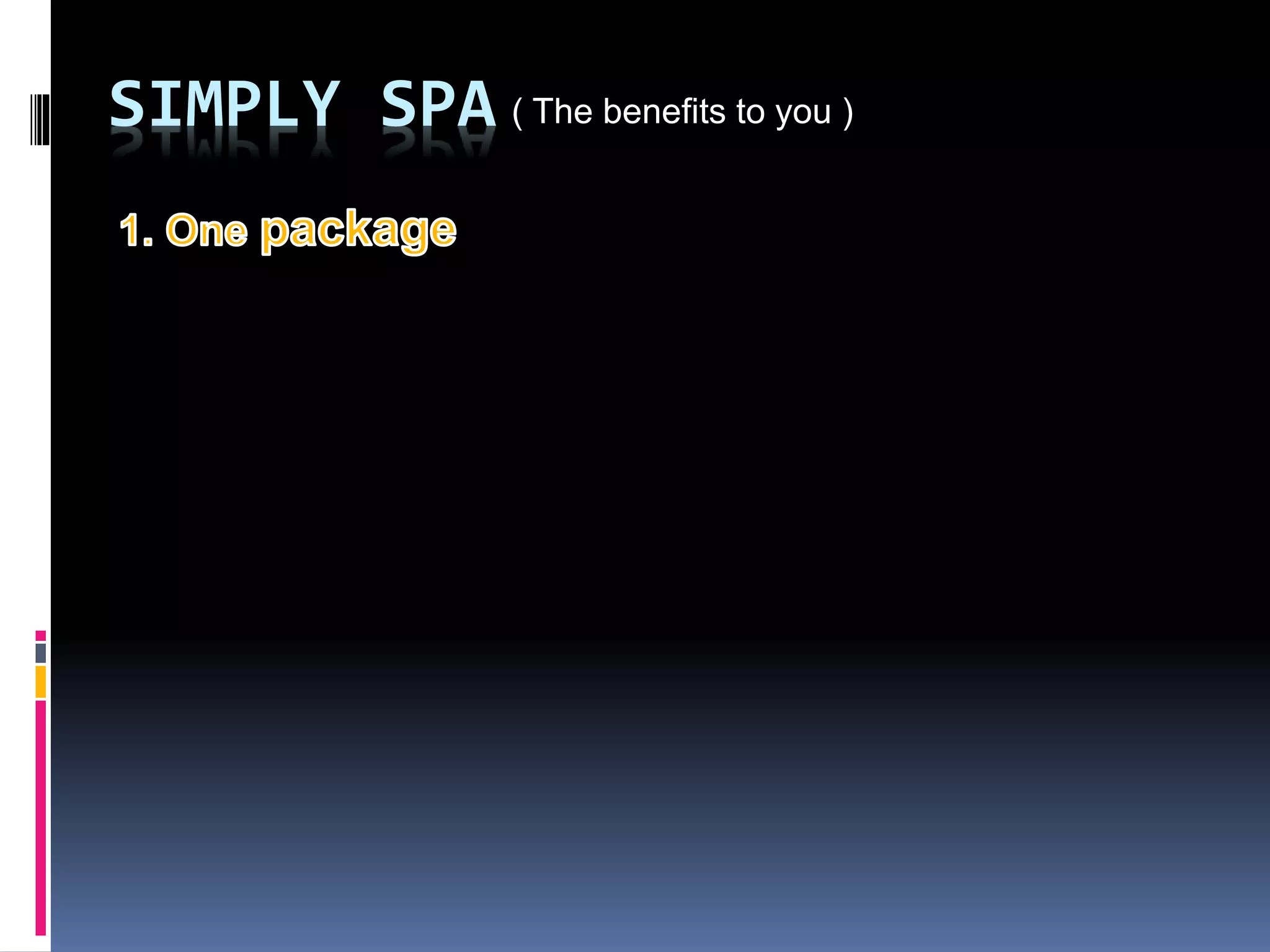 Simply spa presentation for web | PPTX