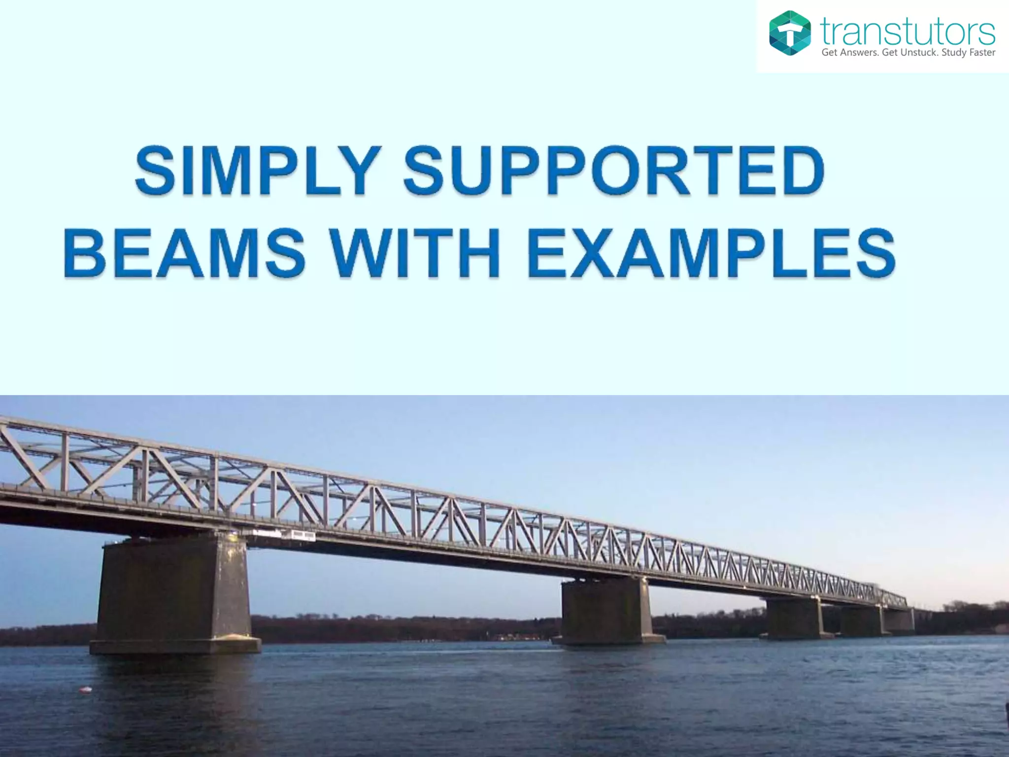 Simply Supported Beam Examples | Mechanical Engineering | PPTX