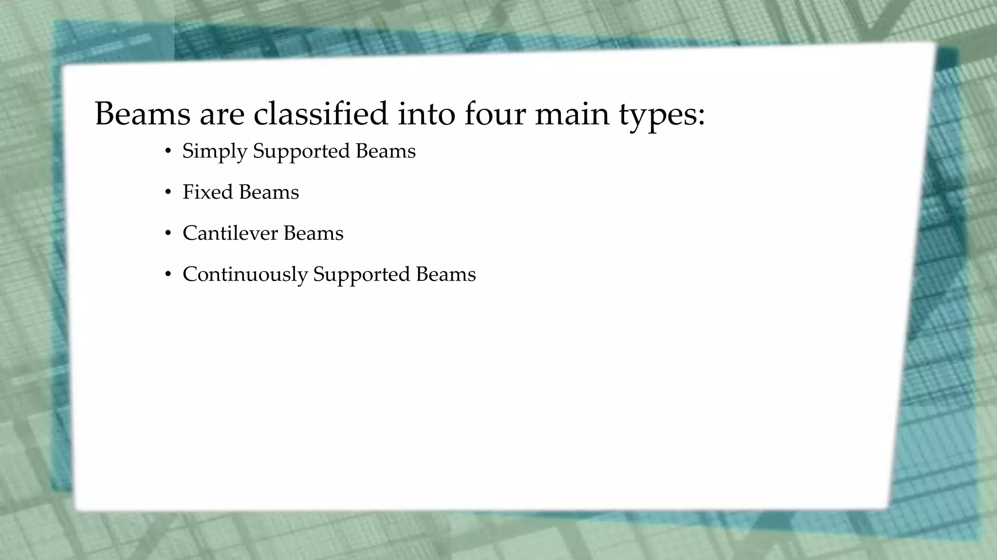 Simply supported beams | PPTX