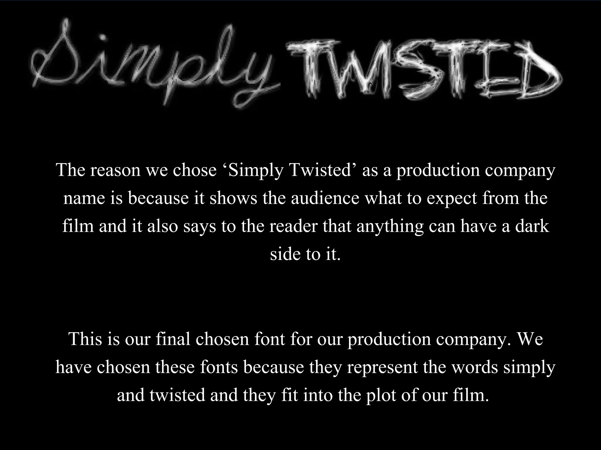 Simply twisted fonts | PPT | Web Design and HTML | Internet