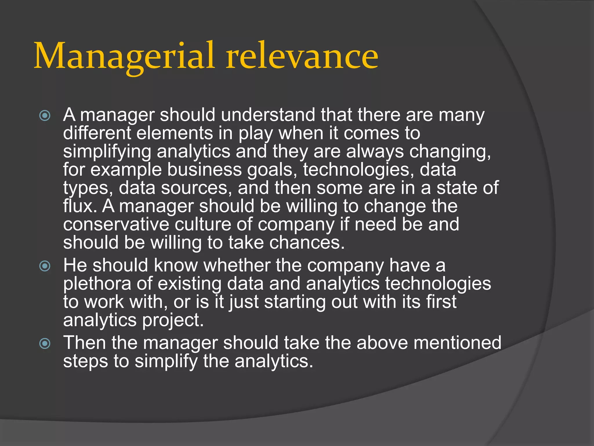 Simply your analytics strategy | PPT