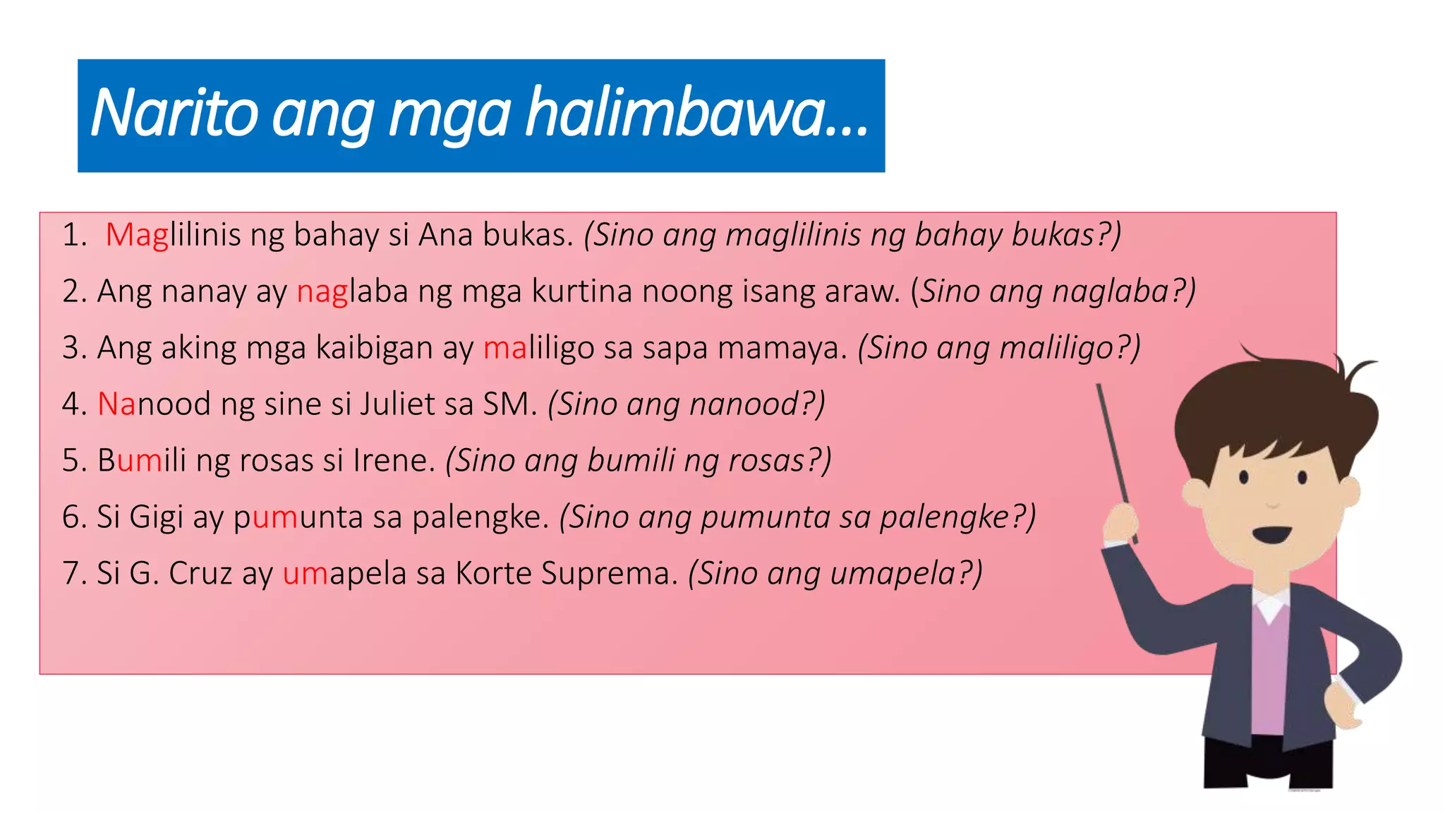 SIM sa Pokus Tagaganap at Layon) | PPTX