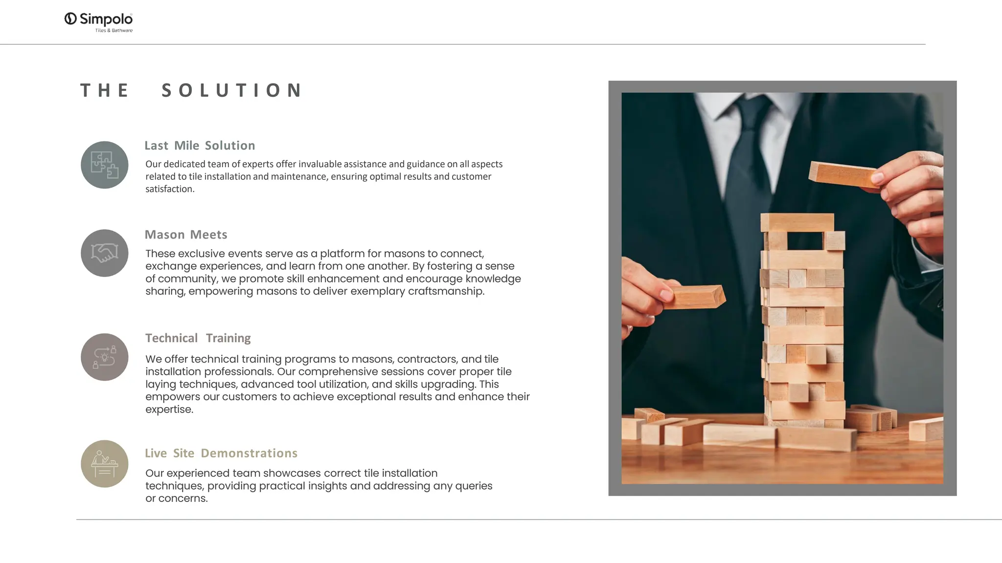 Simpolo Company Profile & Corporate Logo | PDF