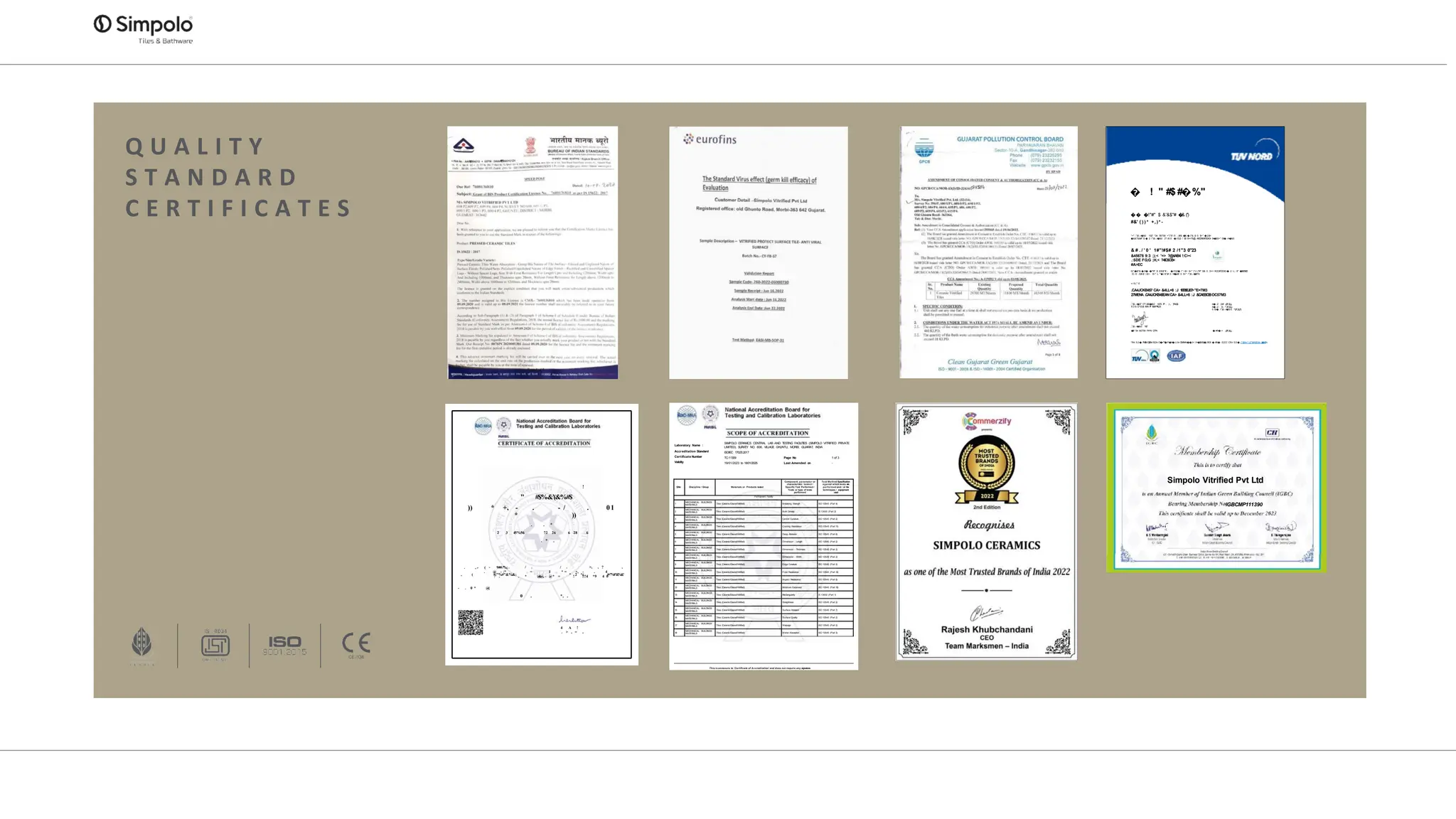 Simpolo Company Profile & Corporate Logo | PDF