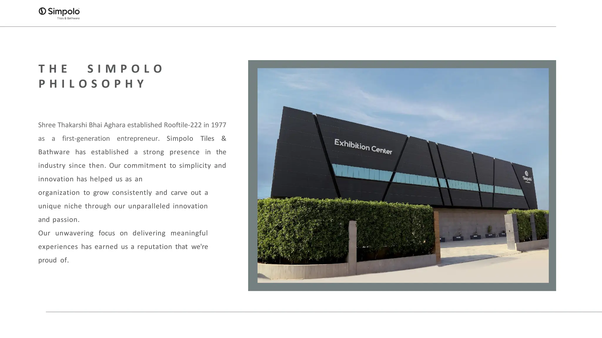 Simpolo Company Profile & Corporate Logo | PDF