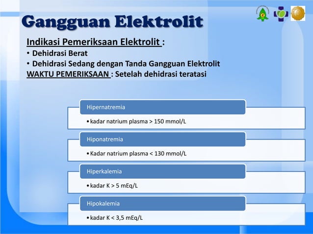 Simpo pkb kegawatan pada diare dengan dehidrasi berat | PPTX