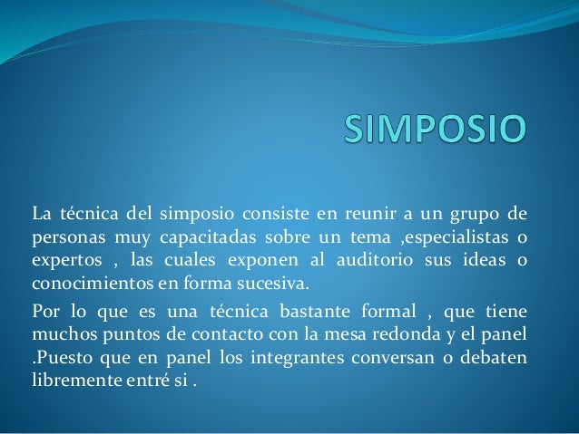 Simposio