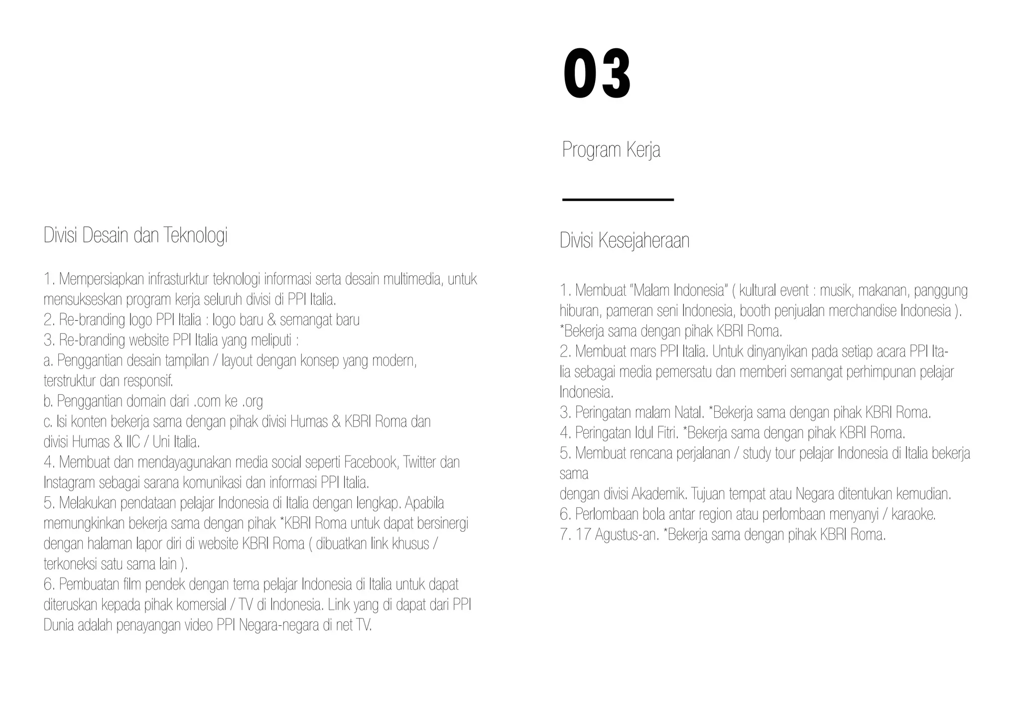 Profil Singkat PPI Italia | PDF