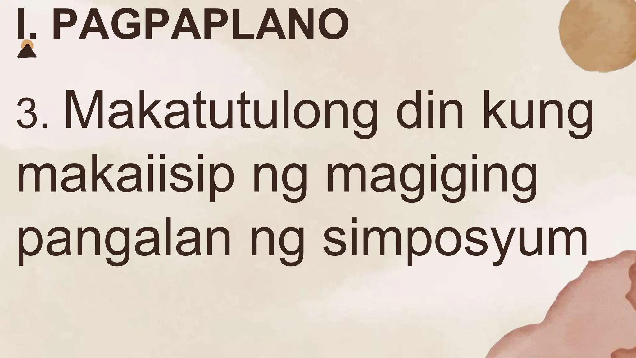 Pagpaplano at pagdaraos ng simposyum sa filipino | PPTX
