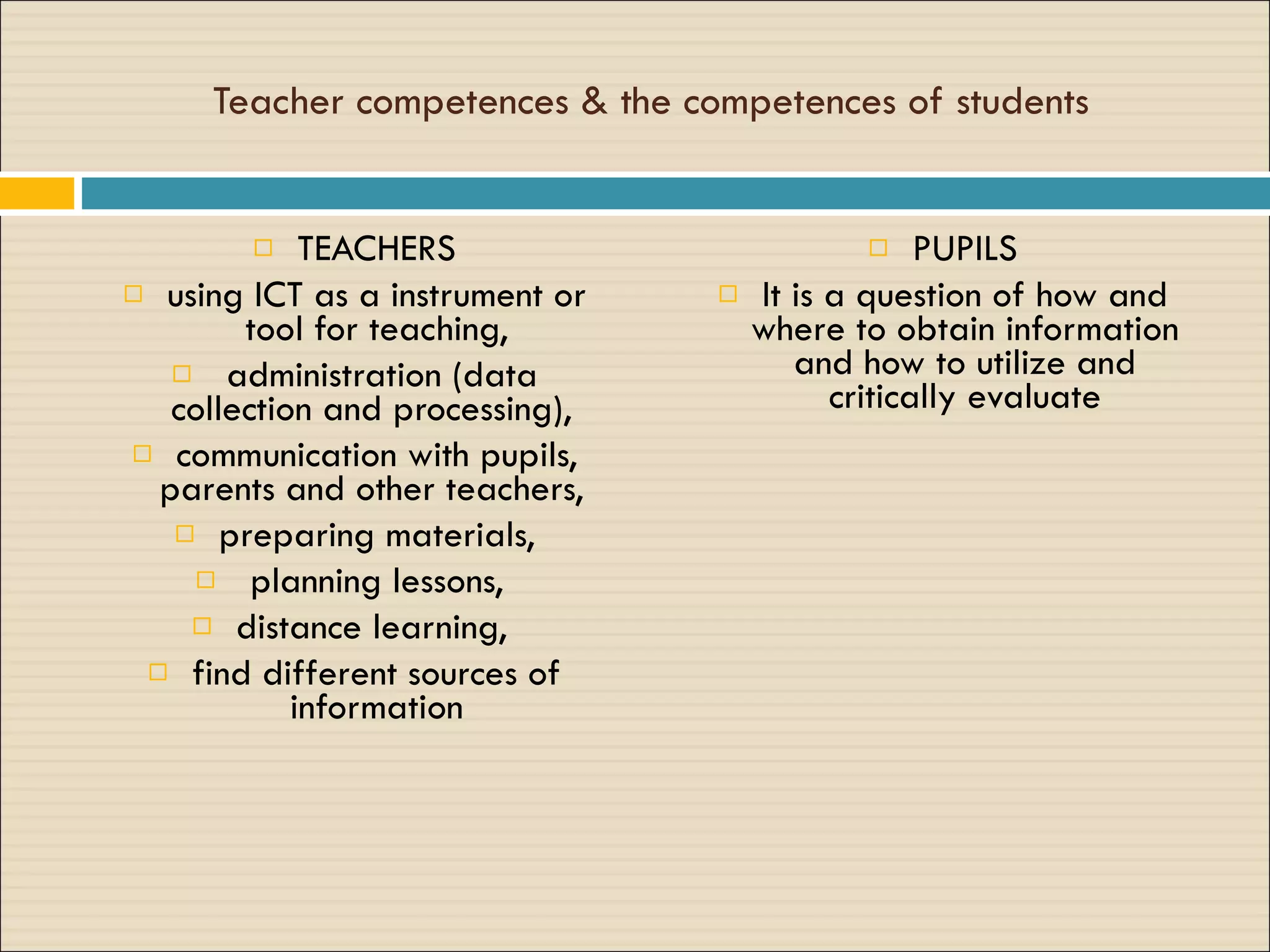 Key Competences for Lifelong Learning | PPT | Education