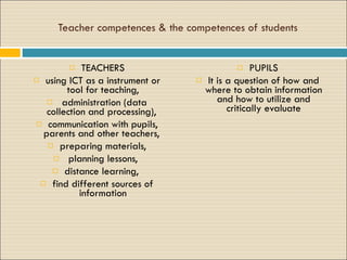 Key Competences for Lifelong Learning | PPT | Education