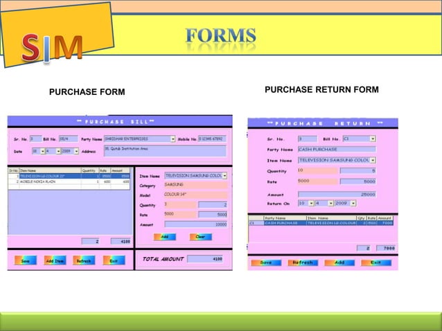Stock inventory Management Project | PPTX