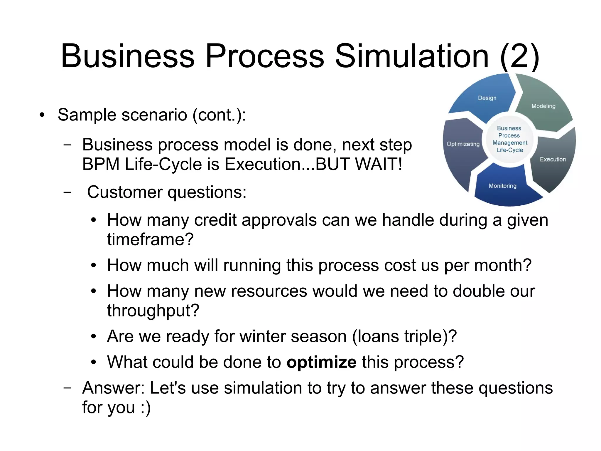 Business Process Simulation in jBPM | PPT