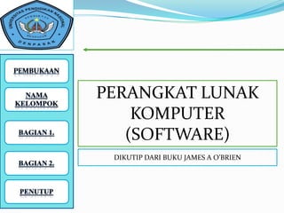 Sistem Informasi Manajemen - SOFTWARE | PPT