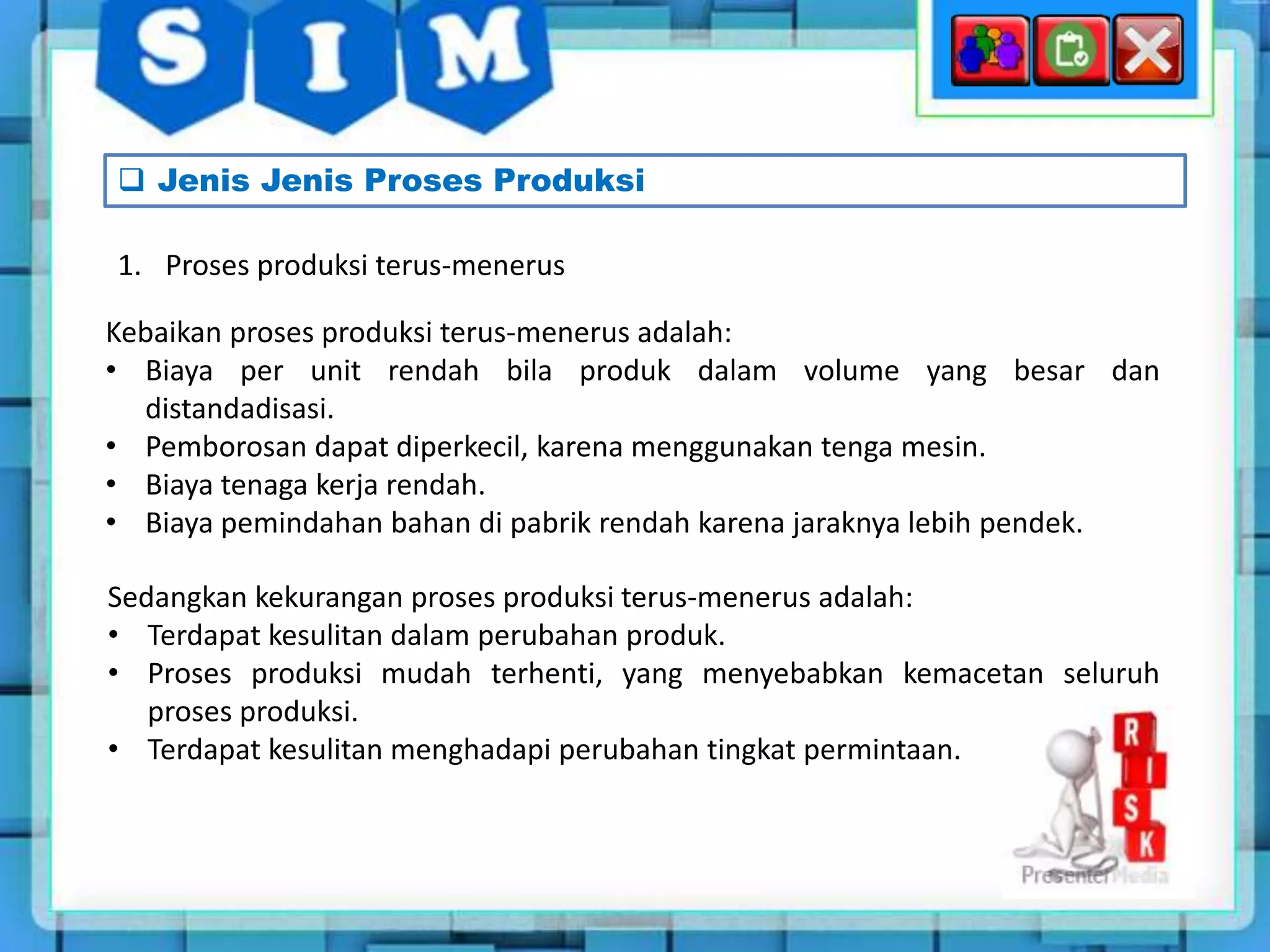 Sistem Informasi Produksi | PPTX